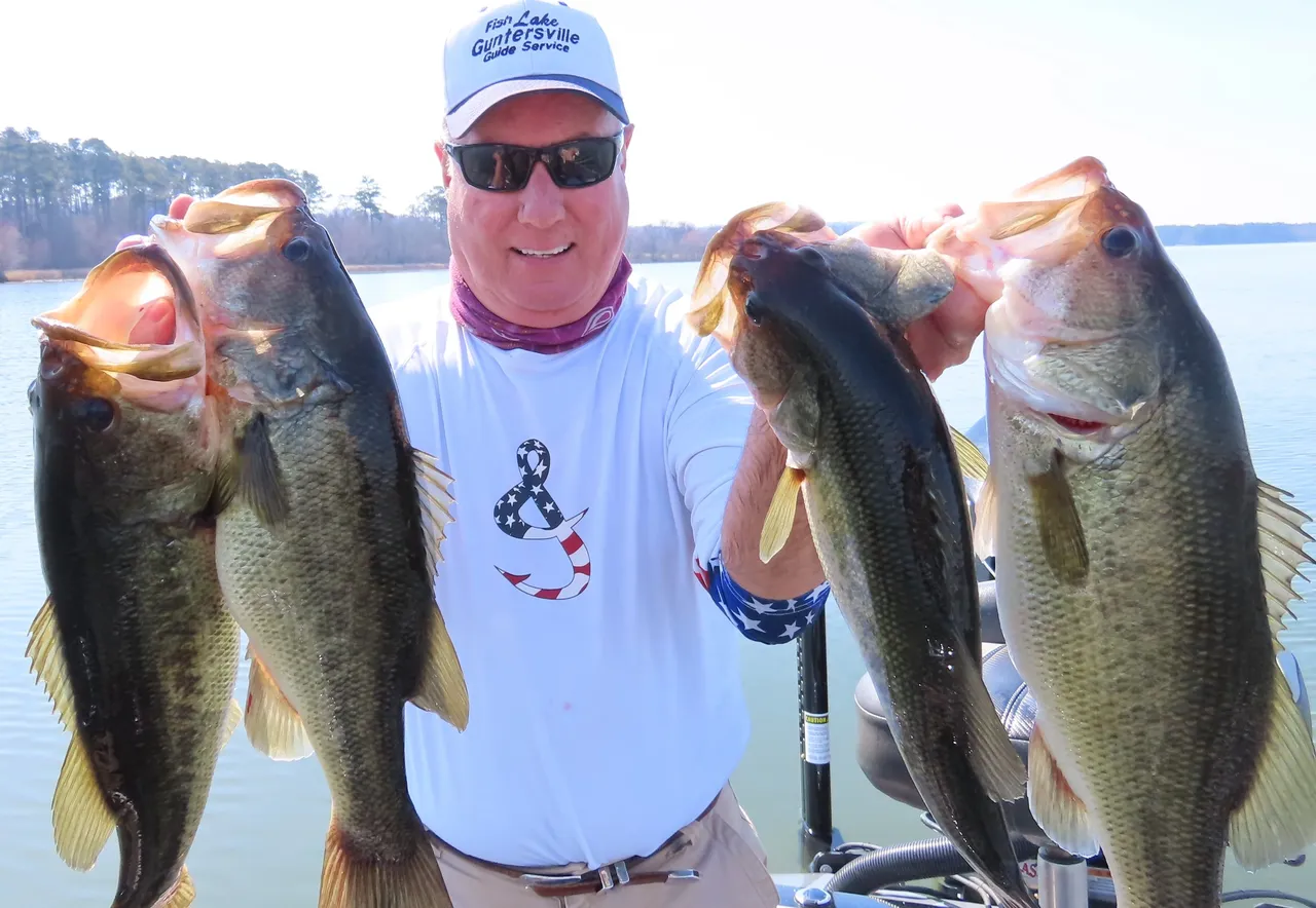 Whacky Rig Delight - Fish Lake Guntersville Guide Service